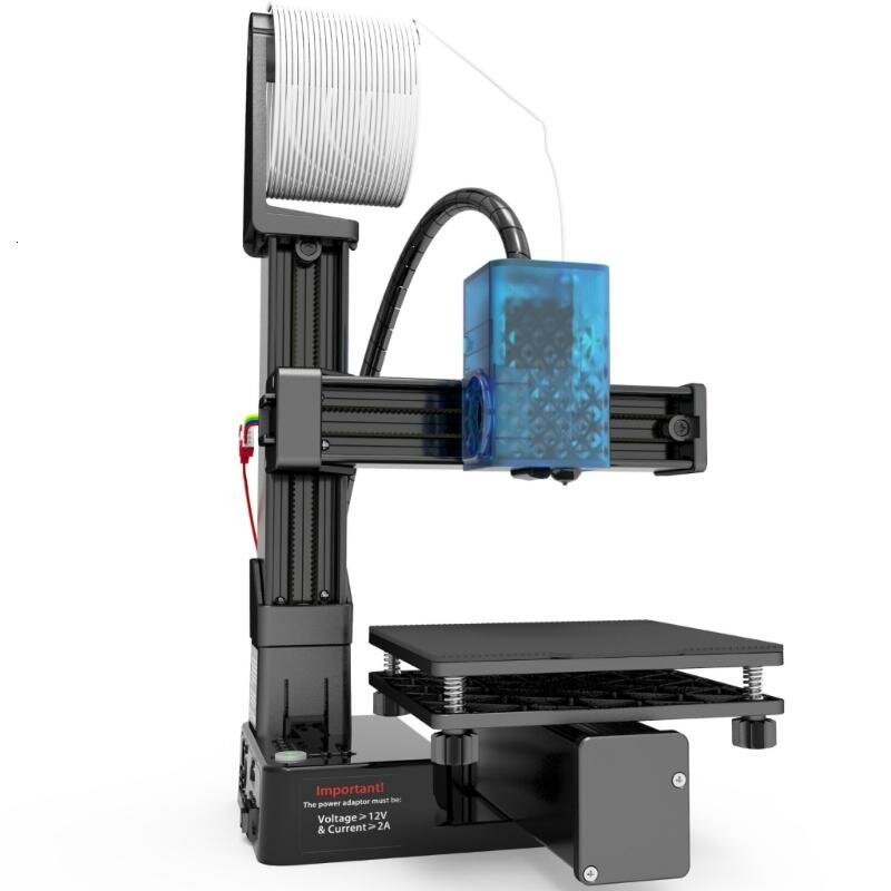 Настольный 3D-принтер TPU для начинающих, Черный