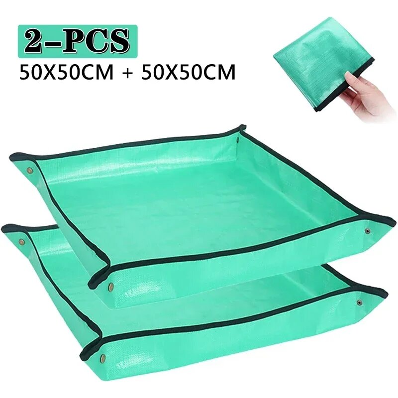 Изумрудный коврик садовый 2 шт. 50x50 см