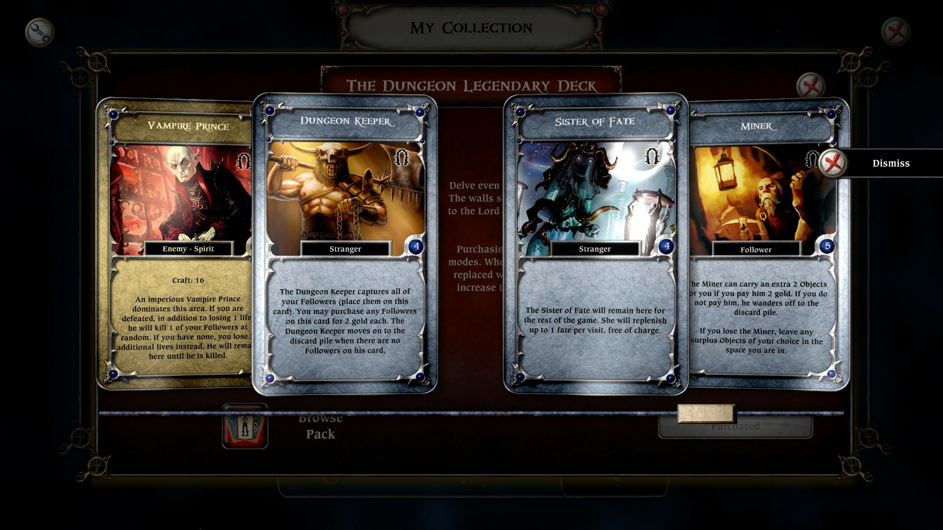 Talisman - The Dungeon Дополнение: Legendary Deck DLC PC Steam Ключ