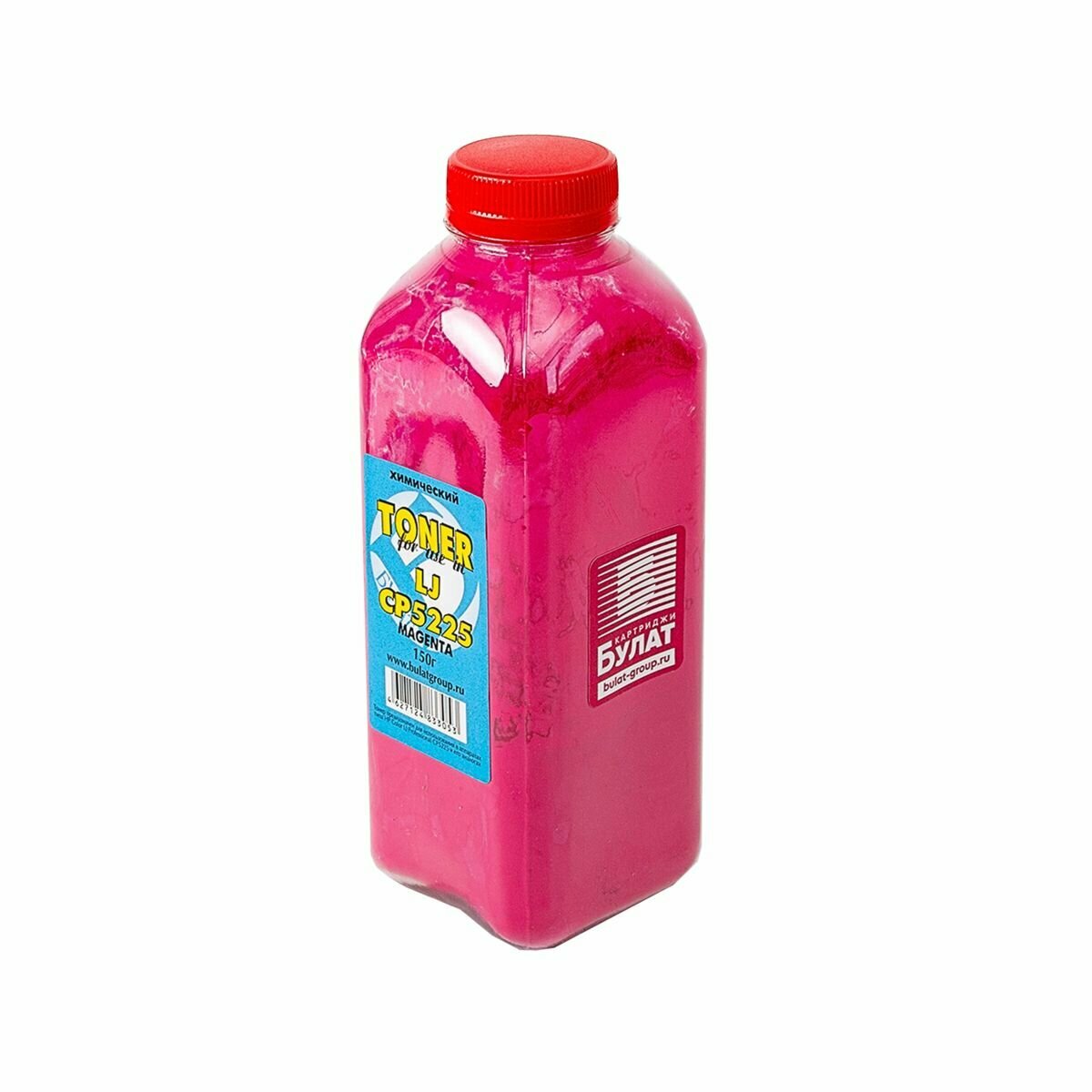 Тонер булат для HP Color LJ CP5225 (Пурпурный, банка 150 г)