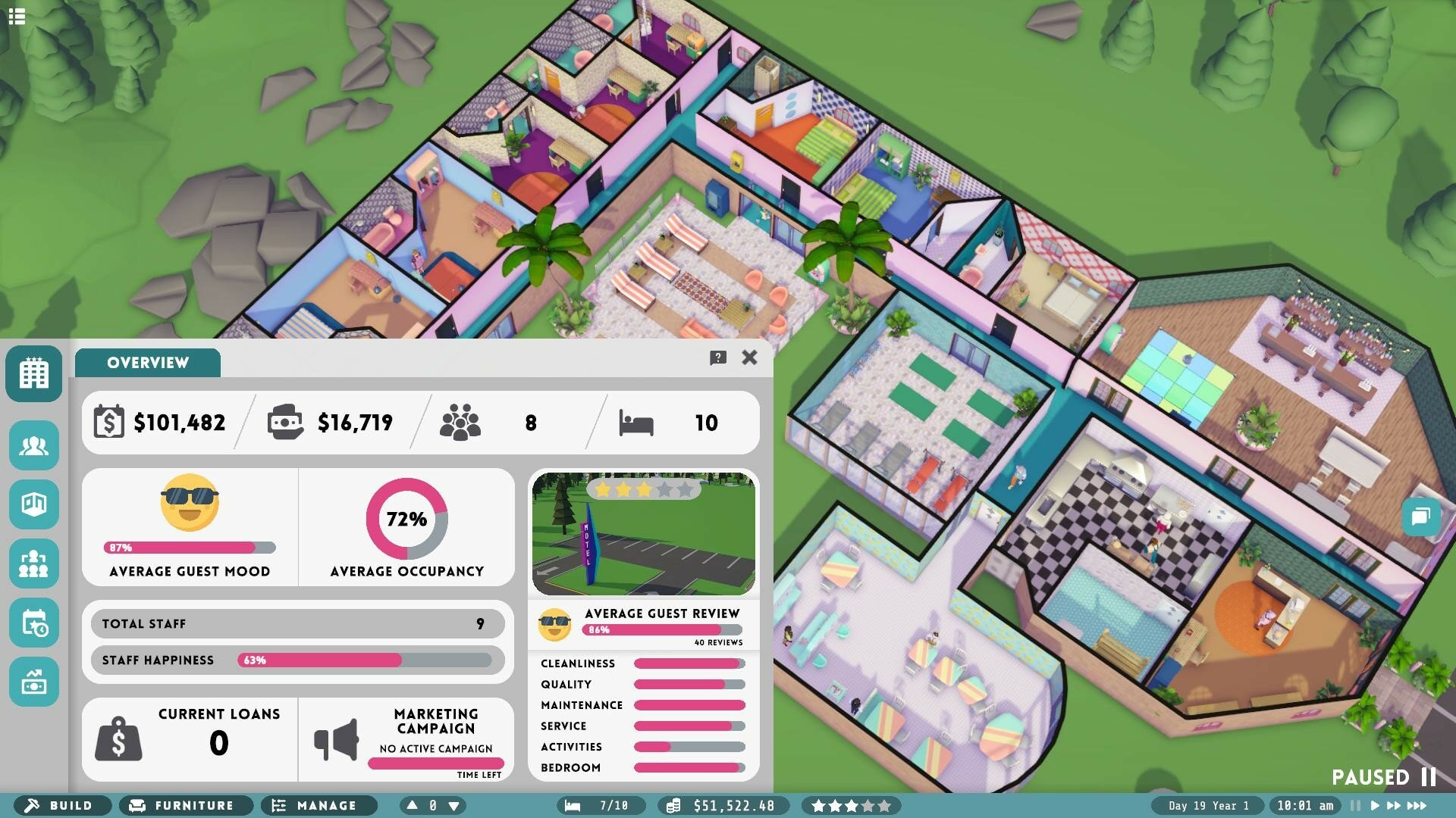 Hotel Magnate PC Steam Ключ • Активация Steam • регион Весь мир