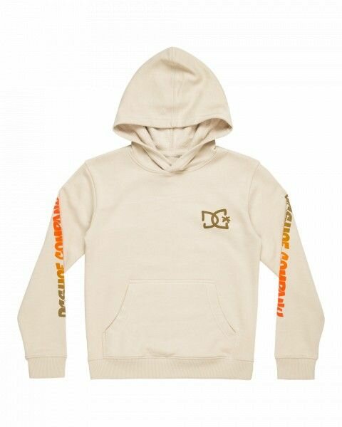 Худи DC Shoes, размер 16/XL, , бежевый — фото 1