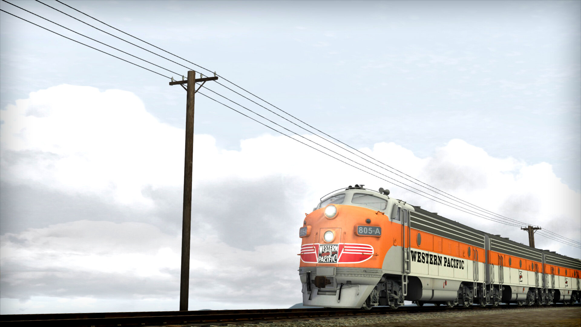 Train Simulator Classic - Western Pacific FP7 ‘California Zephyr’ Loco Add-On DLC PC Steam Ключ