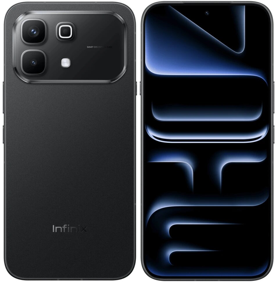 6.78" Смартфон Infinix NOTE 60 8/256 ГБ, 5G, eSIM, 2644x1208, AMOLED, 6500 мА*ч, черный