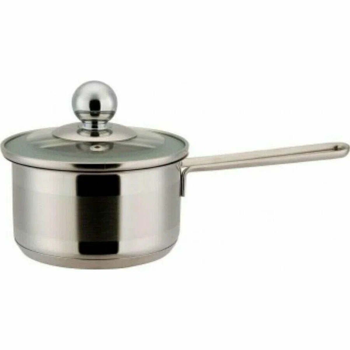 Ковш "Stanburg" Zeidan Z-50197, нержавеющая сталь, для индукции, серебристый, 1л