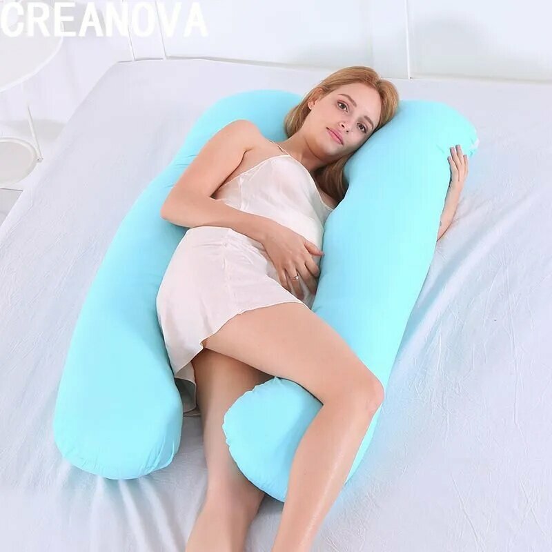 CREANOVA Подушка для беременных и кормящих 70x130 см, Хлопок