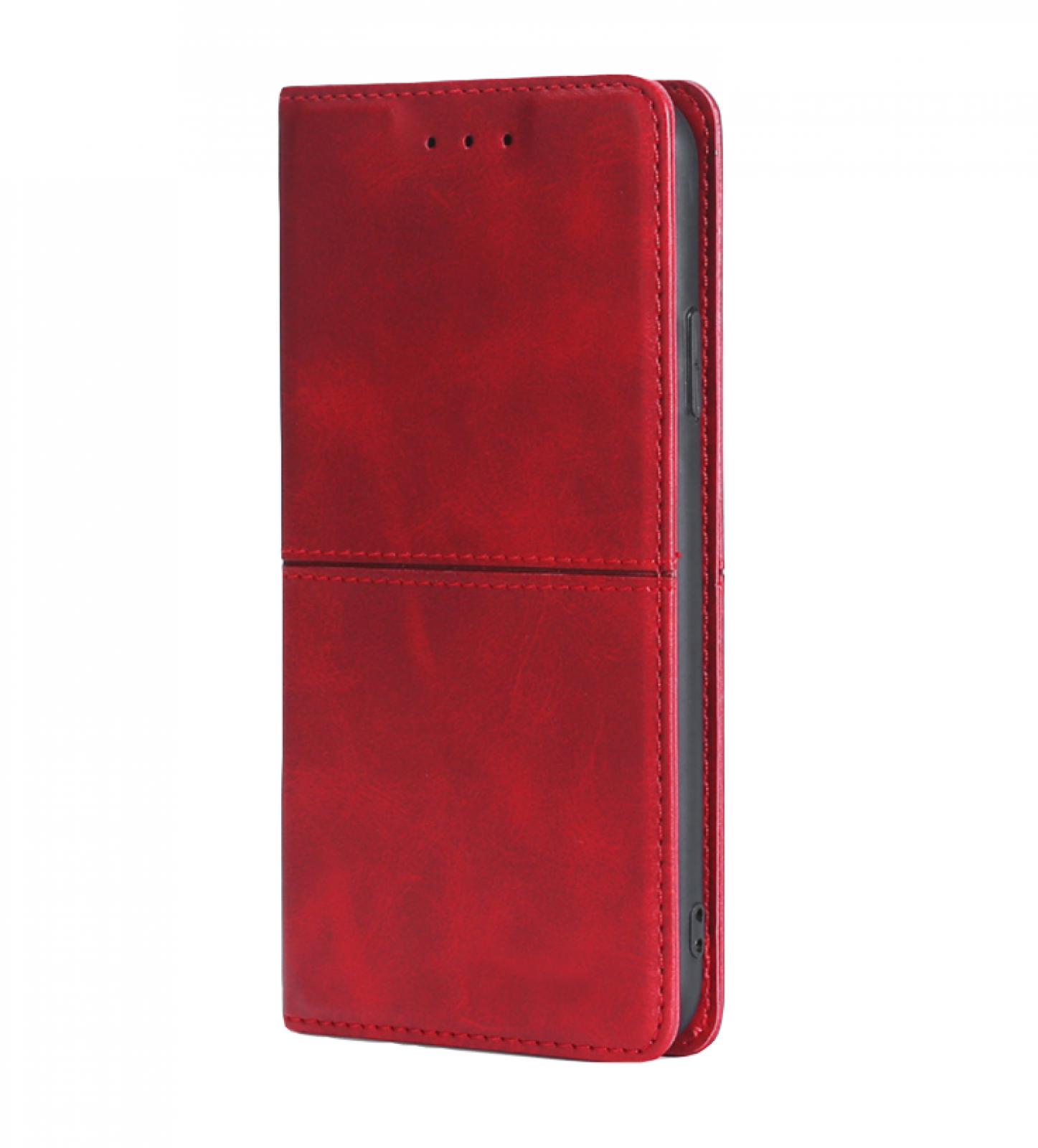 Чехол-книжка MyPads Cuciture Eleganti для Oppo Realme 6 Pro из эко-кожи с магнитной крышкой