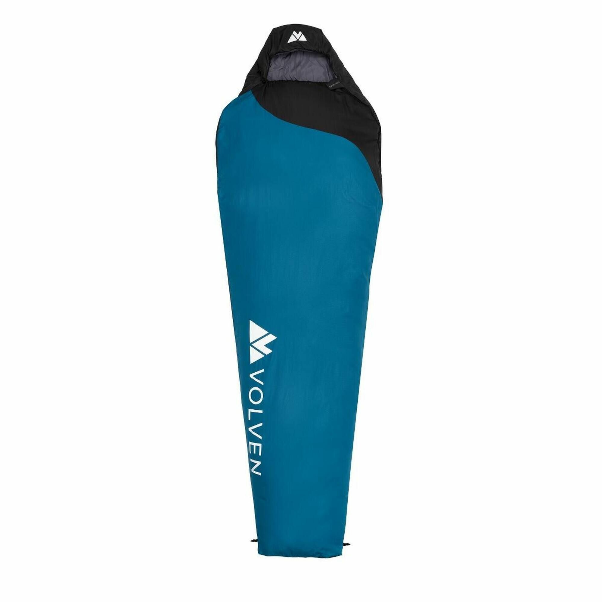 Спальный мешок Volven Superlight III для взрослых, левый, Decathlon, Цвет: Синий, Размер: Универсальный