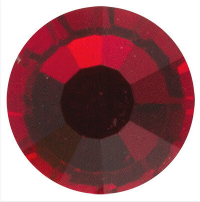 Стразы клеевые Zlatka 2,7 мм, стекло, 144 шт, красные