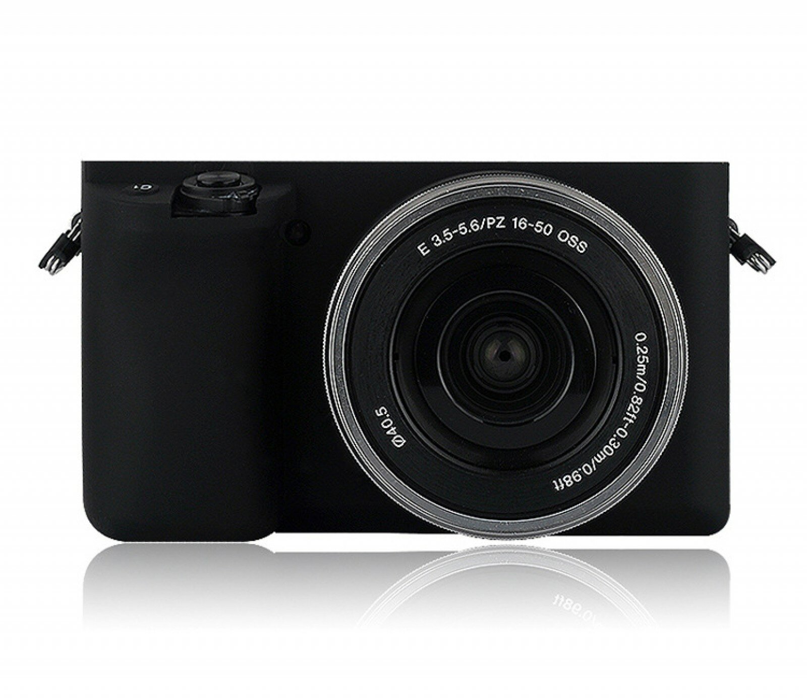 Защитный силиконовый чехол MyPads для фотоаппарата Sony Alpha ILCE-6000/A6000 ультра-тонкий черный