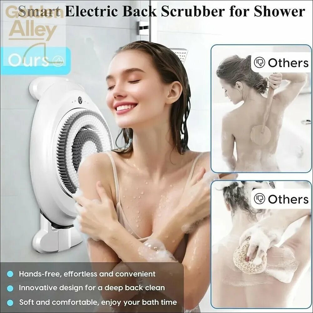Автоматическая машина для купания настенная, электрическая щетка для душа