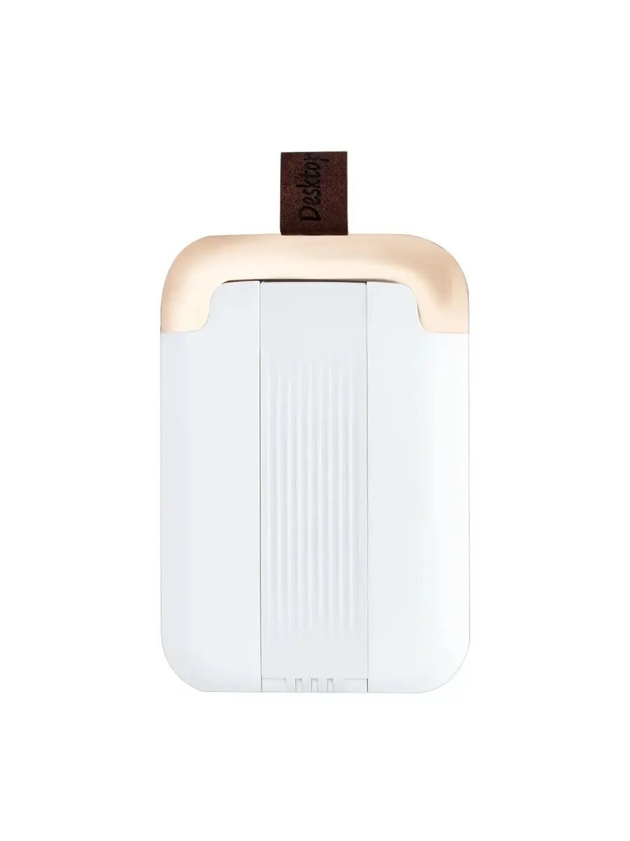 Стильная белая настольная подставка для аксессуаров