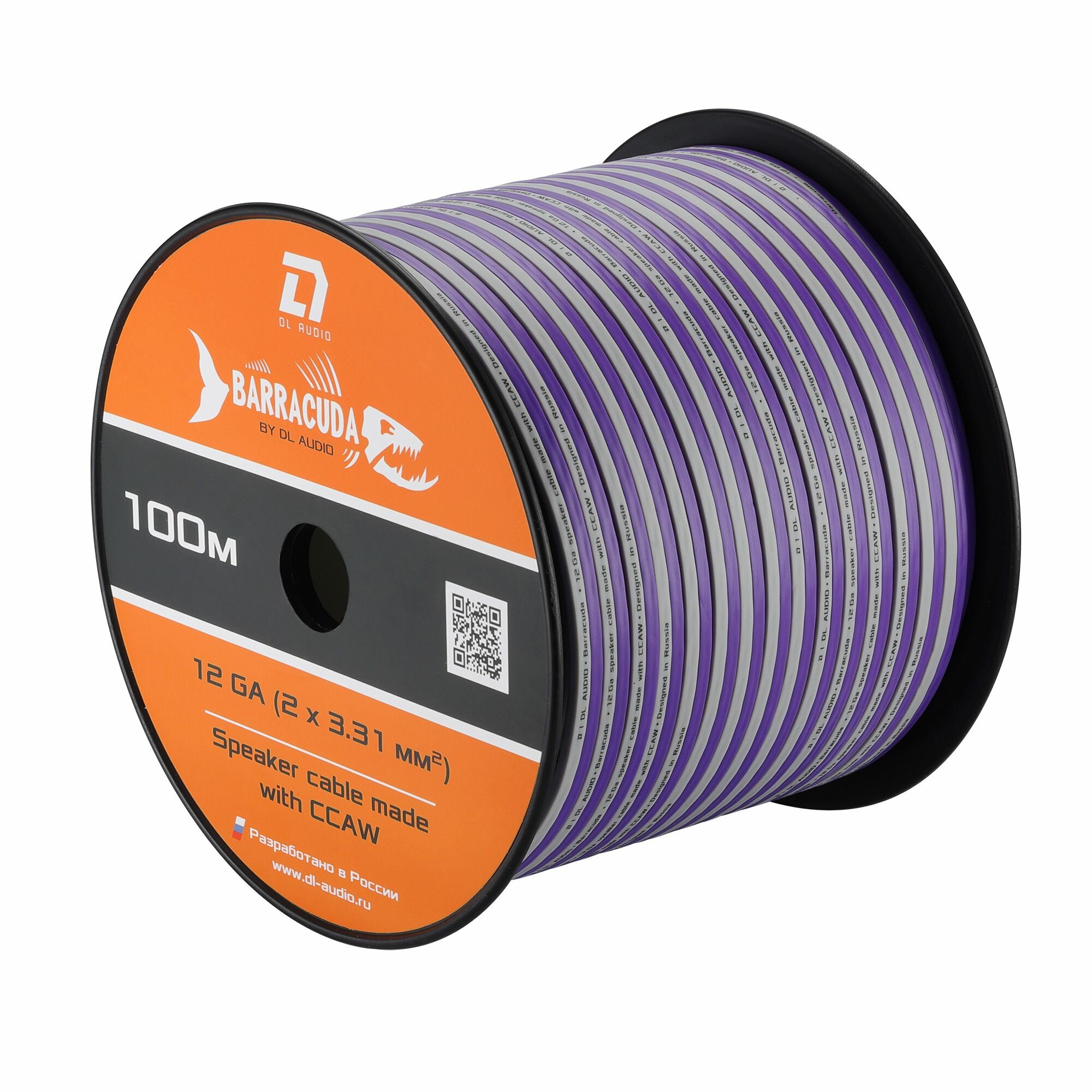 Кабель акустический DL Audio Barracuda Speaker Cable 12 Ga