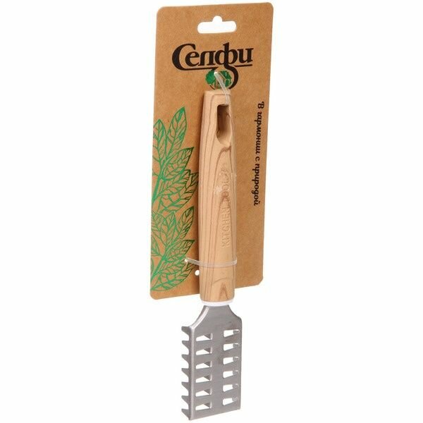 Рыбочистка Селфи "Eco Life" металлическая, с пластиковой ручкой