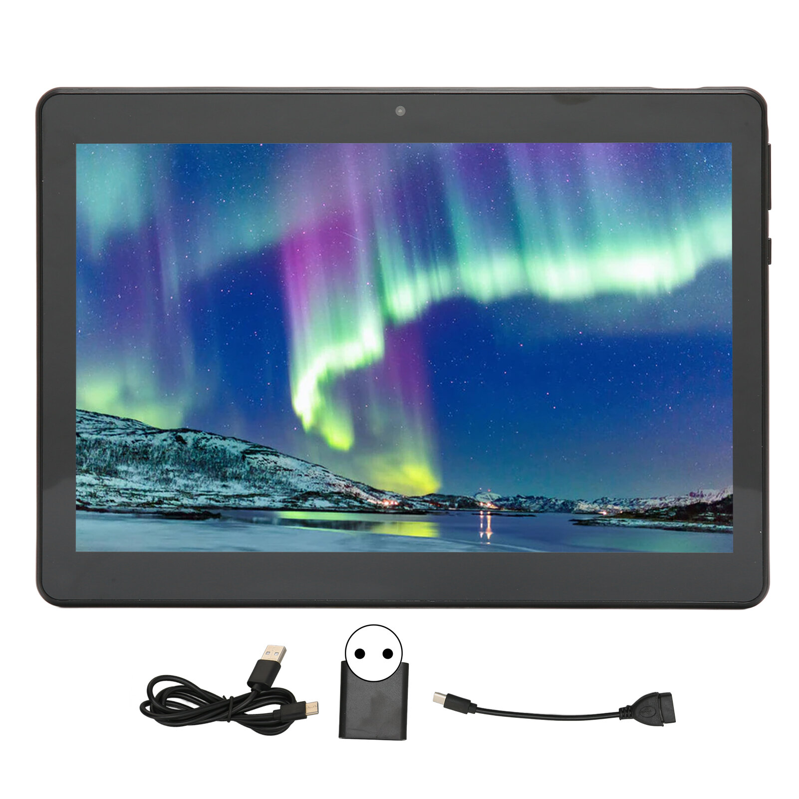 10дюймовый планшет: 8ядерный процессор, 2 ГБ ОЗУ, 32 ГБ ПЗУ, Dual SIM, Android 10.0, 5G/2.4G WiFi, I
