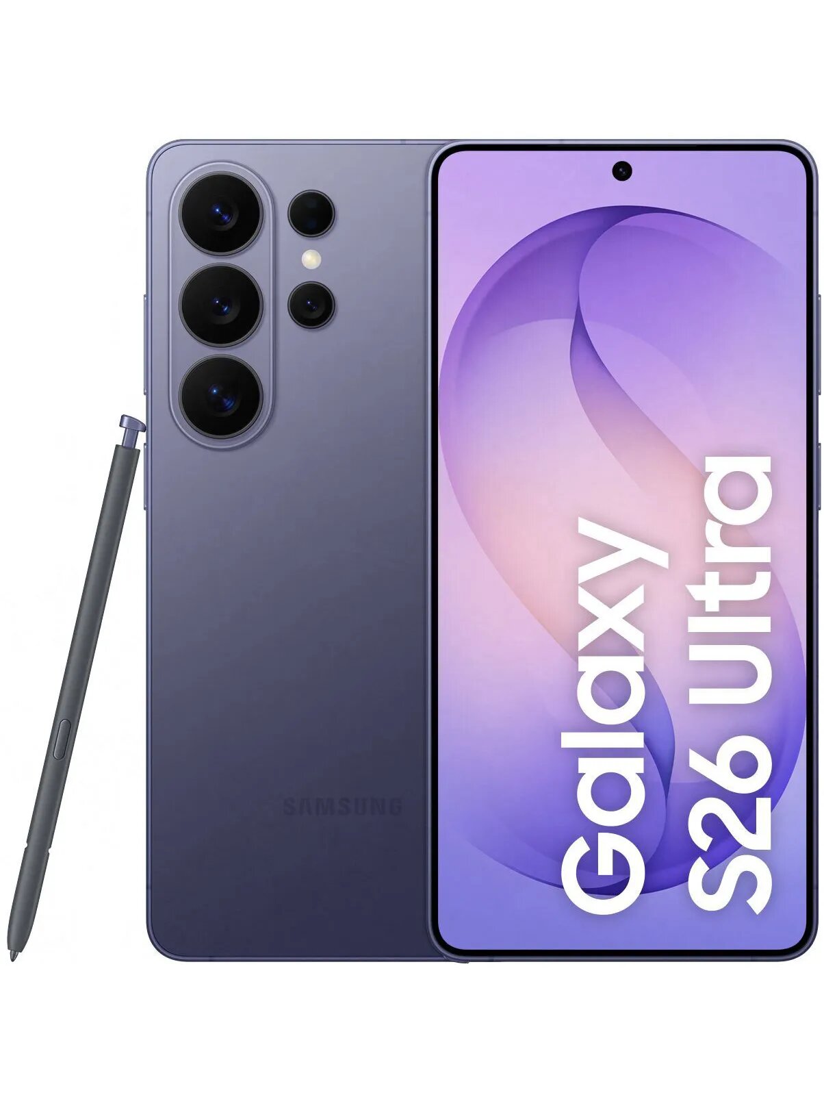 Смартфон Samsung Galaxy S26 Ultra 12/512GB, Dual: nano SIM + eSIM, Cobalt Violet