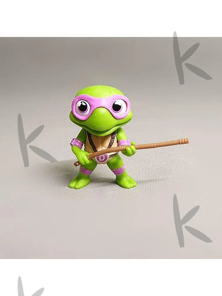 Фигурка Черепашки Ниндзя 7см PVC Фигурка Игрушка Коллекционная Фигурка Подарок Для Мальчиков — фото 1