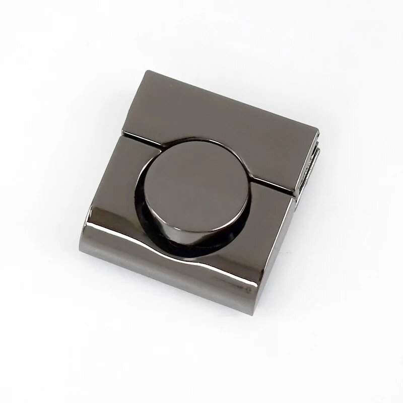 Металлический замок Deepeel GunBlack 33x34mm (2шт)