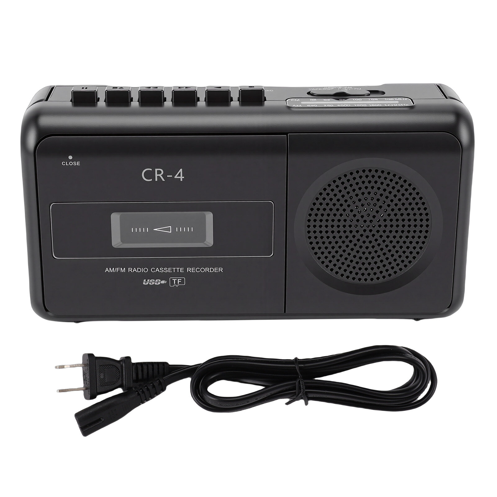 Кассетный Магнитофон Запись Голоса Конвертер MP3 в Кассету с Батарейным Питанием Встроенный Динамик Микрофон Разъем Для наушников US Plug