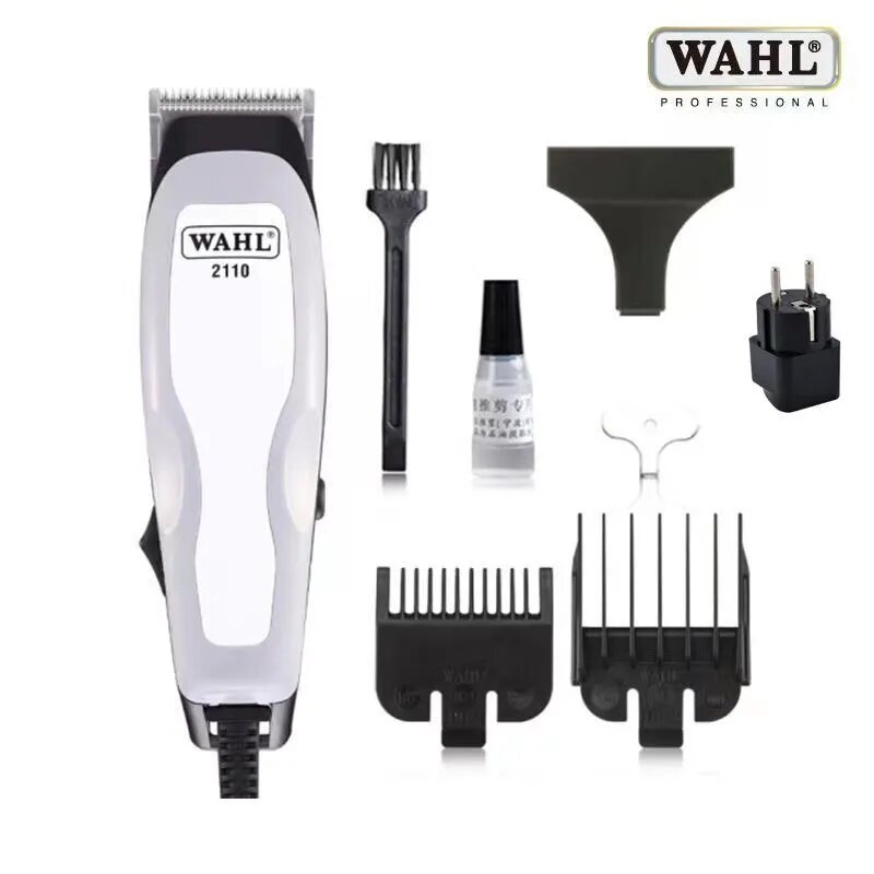 Wahl Триммер WAHL Электрическая машинка для стрижки волос проводная high-power professional 2110, кол-во насадок 2