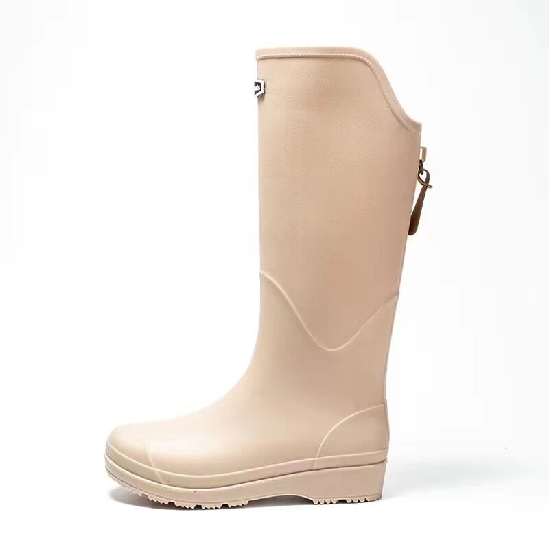 Дропшиппинг мужских и женских высоких резиновых сапог, модных резиновых сапог, водонепроницаемой обуви для активного отдыха, резиновой обуви, а также водонепроницаемых сапог с флисовой подкладкой и утолщенной подошвой для женщин. EU:38