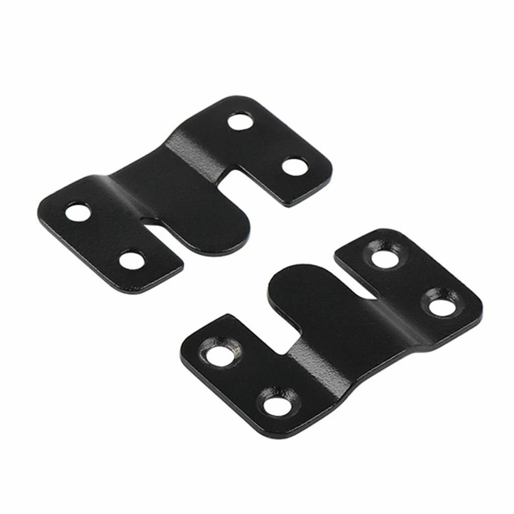 Кронштейны для фоторамок из нержавеющей стали, Черный - L