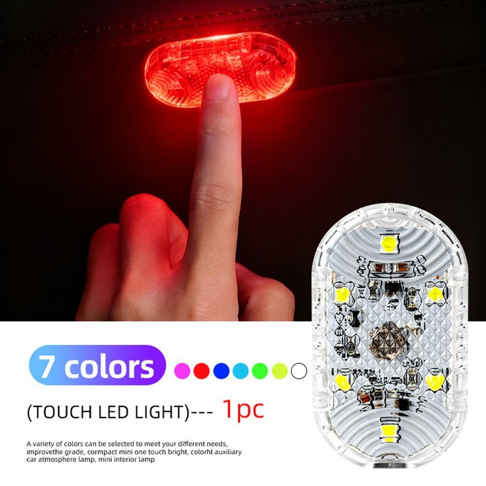 Oсвещение в салон машины, зарядка USB, LED лампа в бардачок автомобиля, лампа для шкафа и тумбочкиO