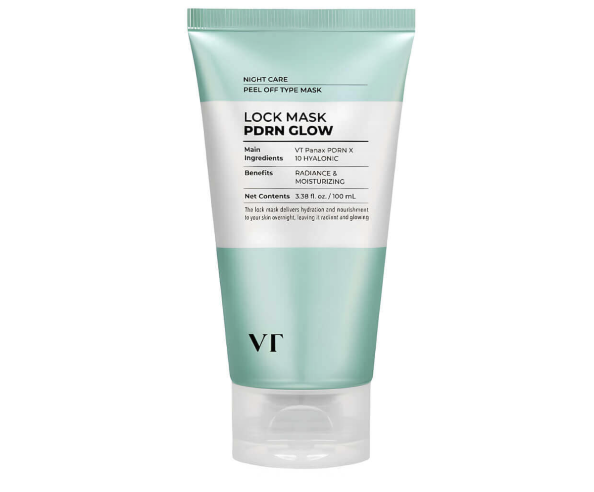 VT Ночная маска-плёнка с пдрн и гиалуроновой кислотой, Cosmetics PDRN Glow Lock Mask