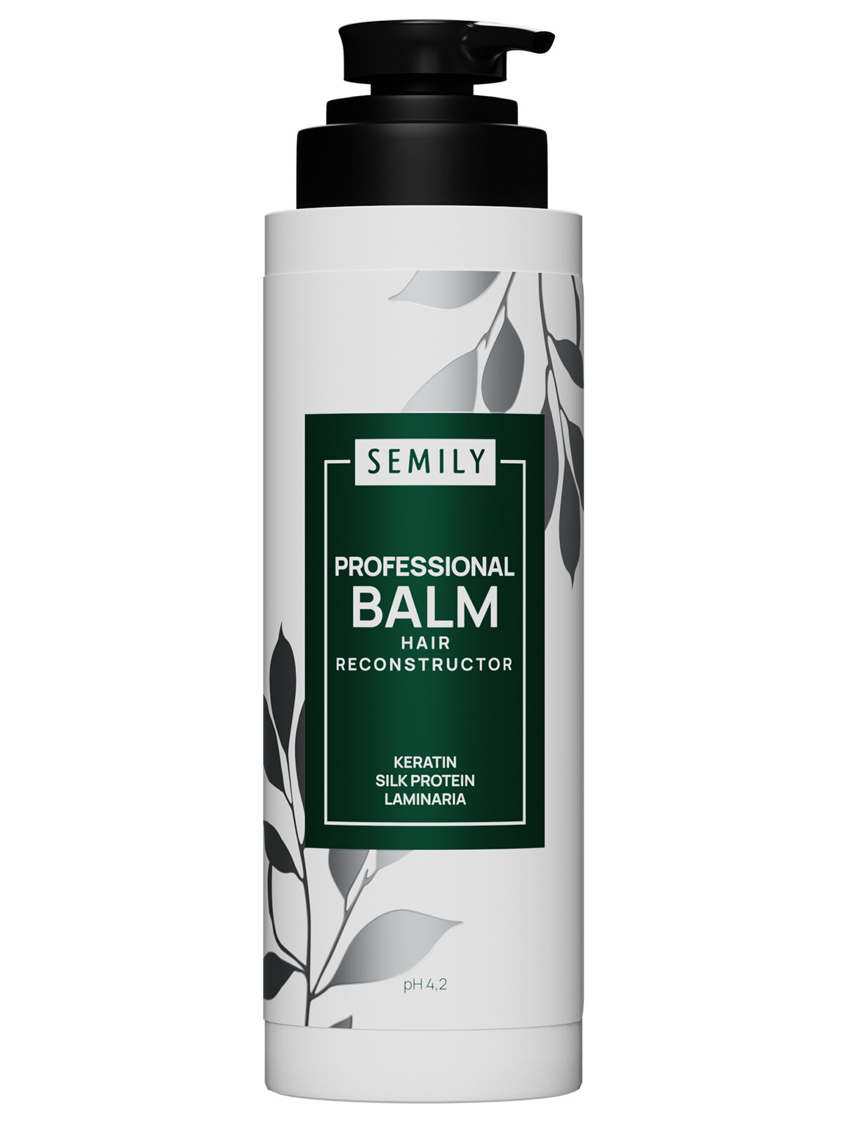 Бальзам для волос восстанавливающий Semily профессиональный с кератином 400мл