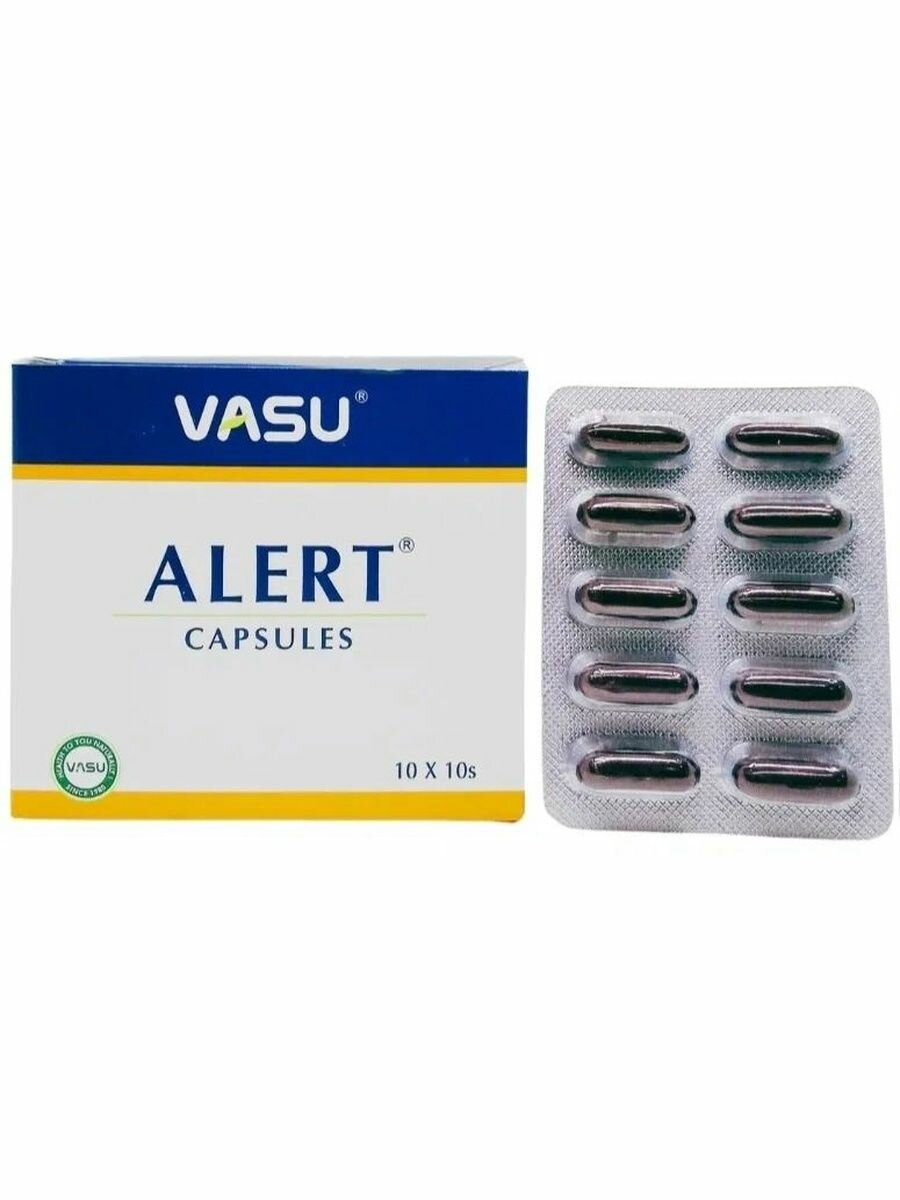 Алерт Васу - от стресса / Alert Vasu 100 кап