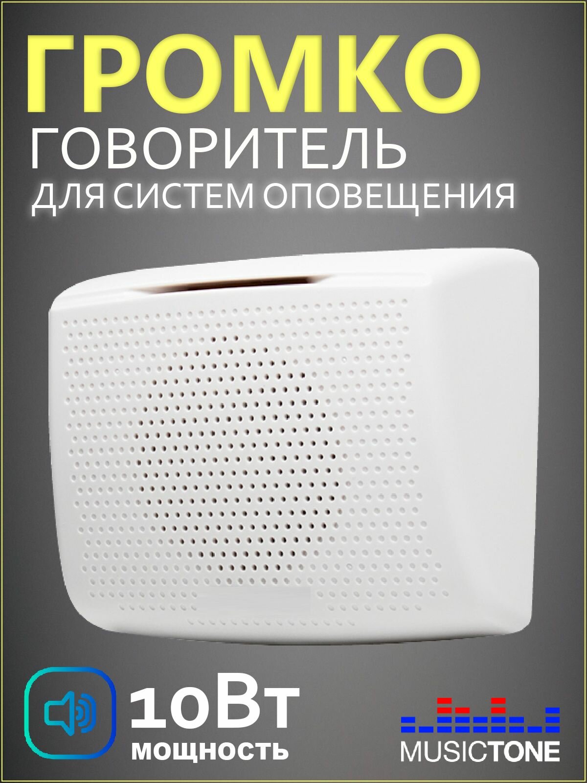 Настенный громкоговоритель10Вт, LAudio LAW410
