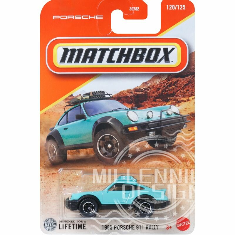 Mattel Matchbox Модель автомобиля из сплава 1:64, Новая модель 2025 года, Серия 25K(K120-1985Порше)