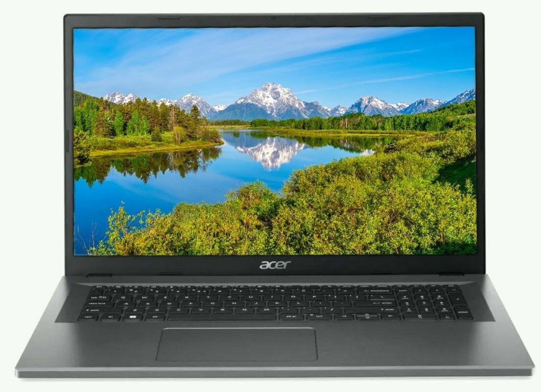 Ноутбук Acer Intel N-Series 3,4ГГц 4 ядер. 17,3' 1920x1080 Intel UHD Graphics Xe 24EUs Windows 11 Pro Русская раскладка