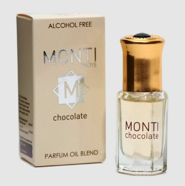 Масло парфюмированное Kiss Me 22 Monti CHOCOLATE 6ml (аромат Mont Chocolate Greedy) для женщин