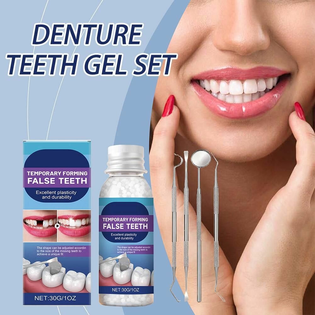 Пластический твердый зубной клей