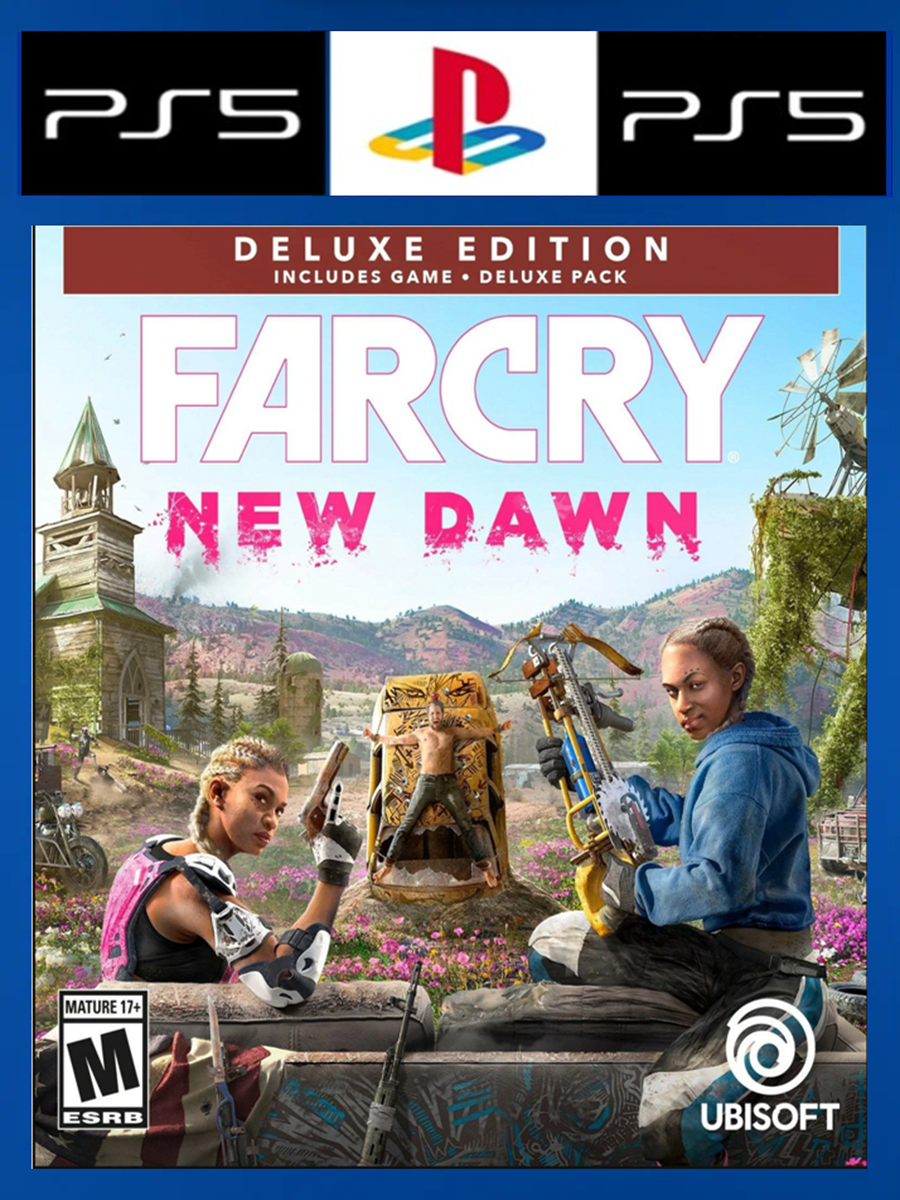 Игра Far Cry New Dawn Deluxe Edition PlayStation 5, русская озвучка, Цифровая версия