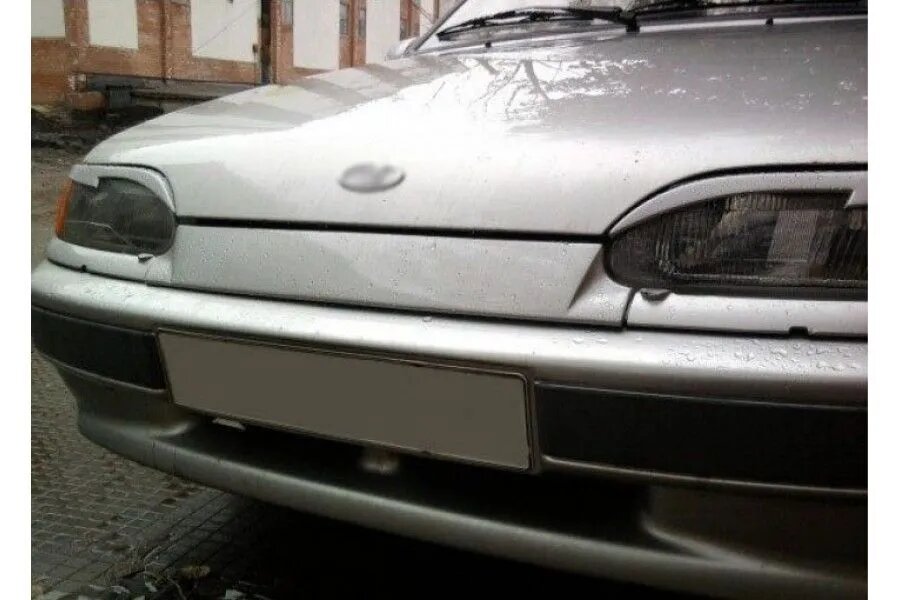 Закрытая решётка радиатора для ВАЗ 2113, 2114, 2115, Черный