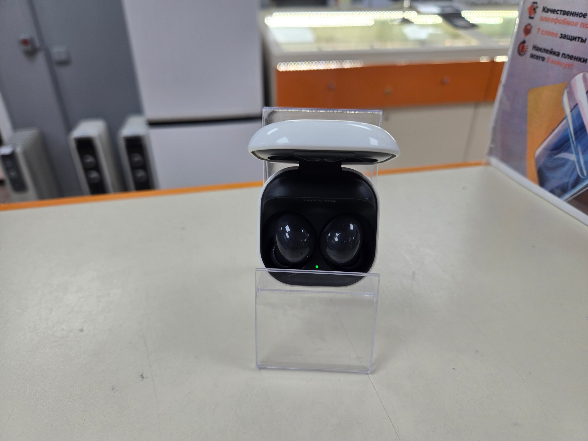 Samsung Беспроводные наушники Samsung Galaxy Buds2 (RU/A) (Белый, RU) Уценка Б/У