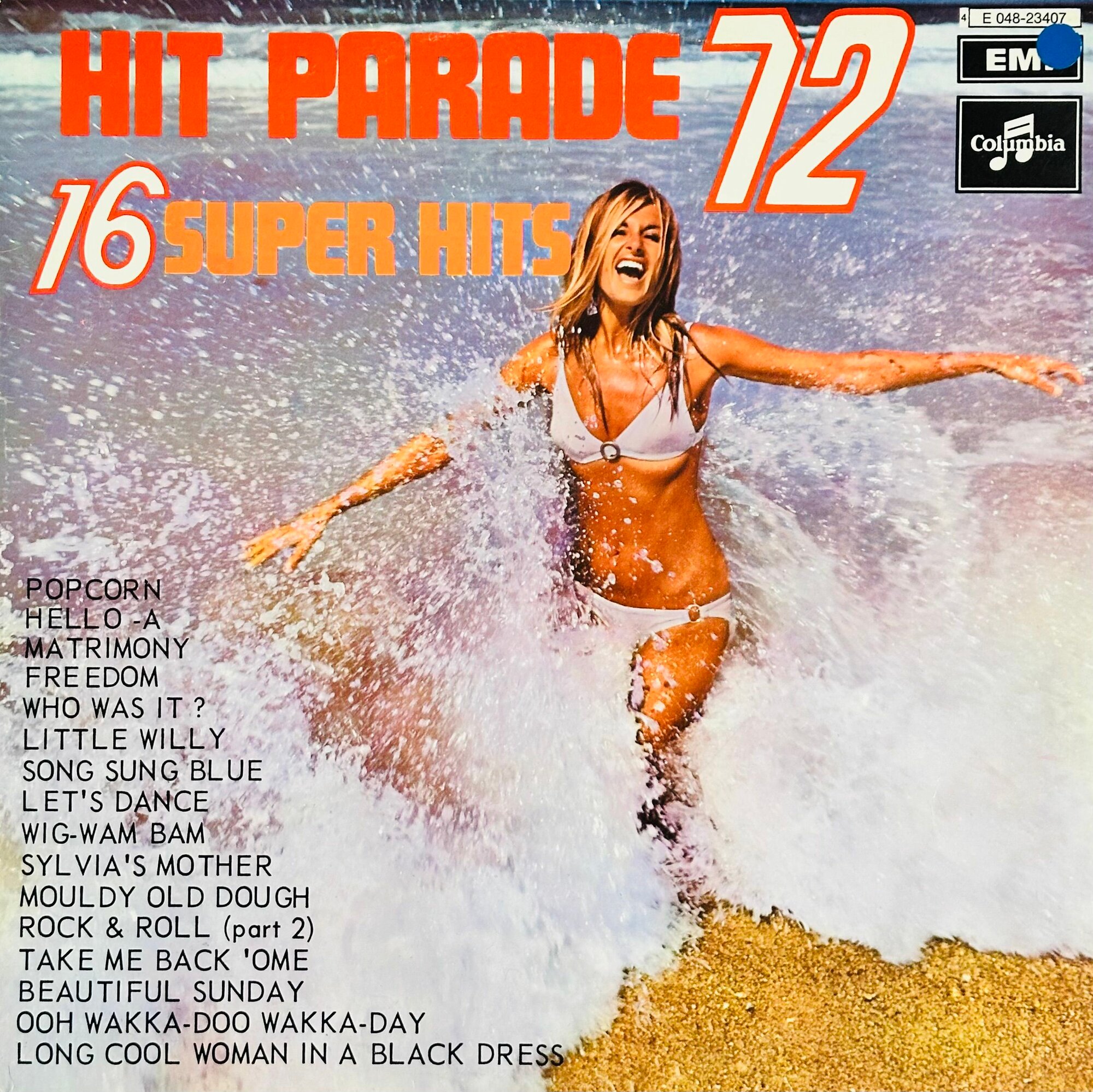 Hit Parade 72, винил LP12" 1972 Sweden