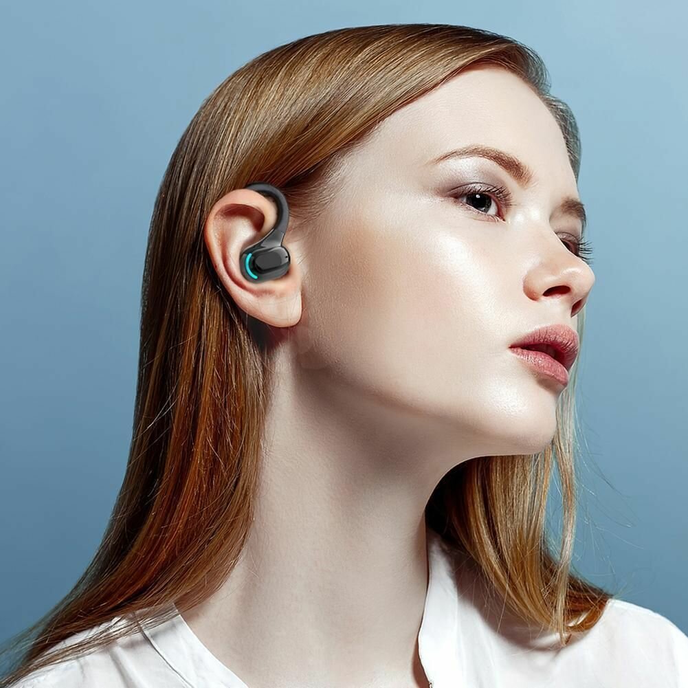Наушники беспроводные с микрофоном M-F8, Bluetooth, USB, черный