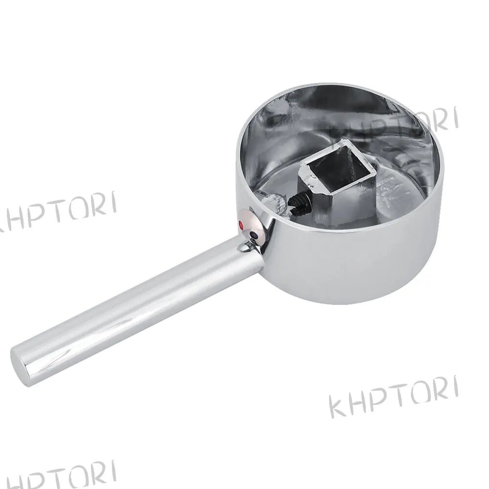 Ручка для ванной комнаты с катушкой диаметром 45 мм Хромированная поверхность, глянцевая ручка