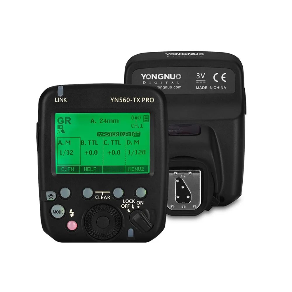 YONGNUO YN560-TX PRO 2,4G Беспроводной передатчик вспышки Speedlite на камере для цифровой зеркальной камеры Nikon