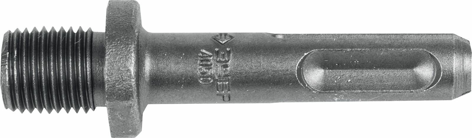 Переходник ЗУБР резьбовой, с SDS-Plus на патрон 1/2"