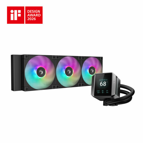 СВО для процессора Deepcool MYSTIQUE 360 ARGB (R-LX750-BKADSNC-G-1)