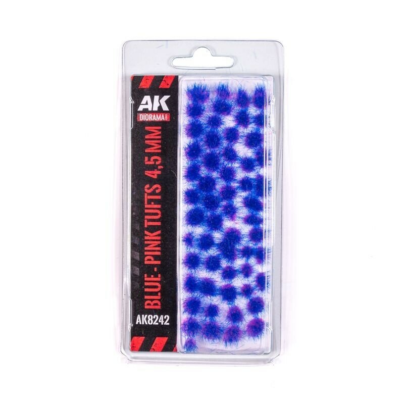 Аксессуар для Warhammer AK Interactive AK: Blue-Pink Wargame Tufts 4,5 mm AK8242