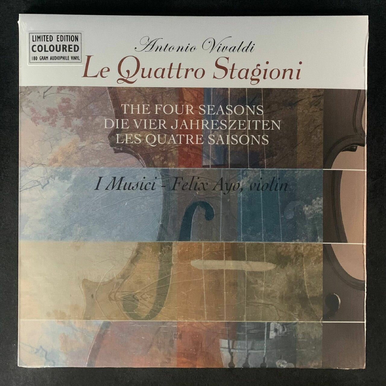 Antonio Vivaldi, I Musici, Felix Ayo - The Four Seasons (Colored Blue Vinyl) (Виниловая пластинка, LP)