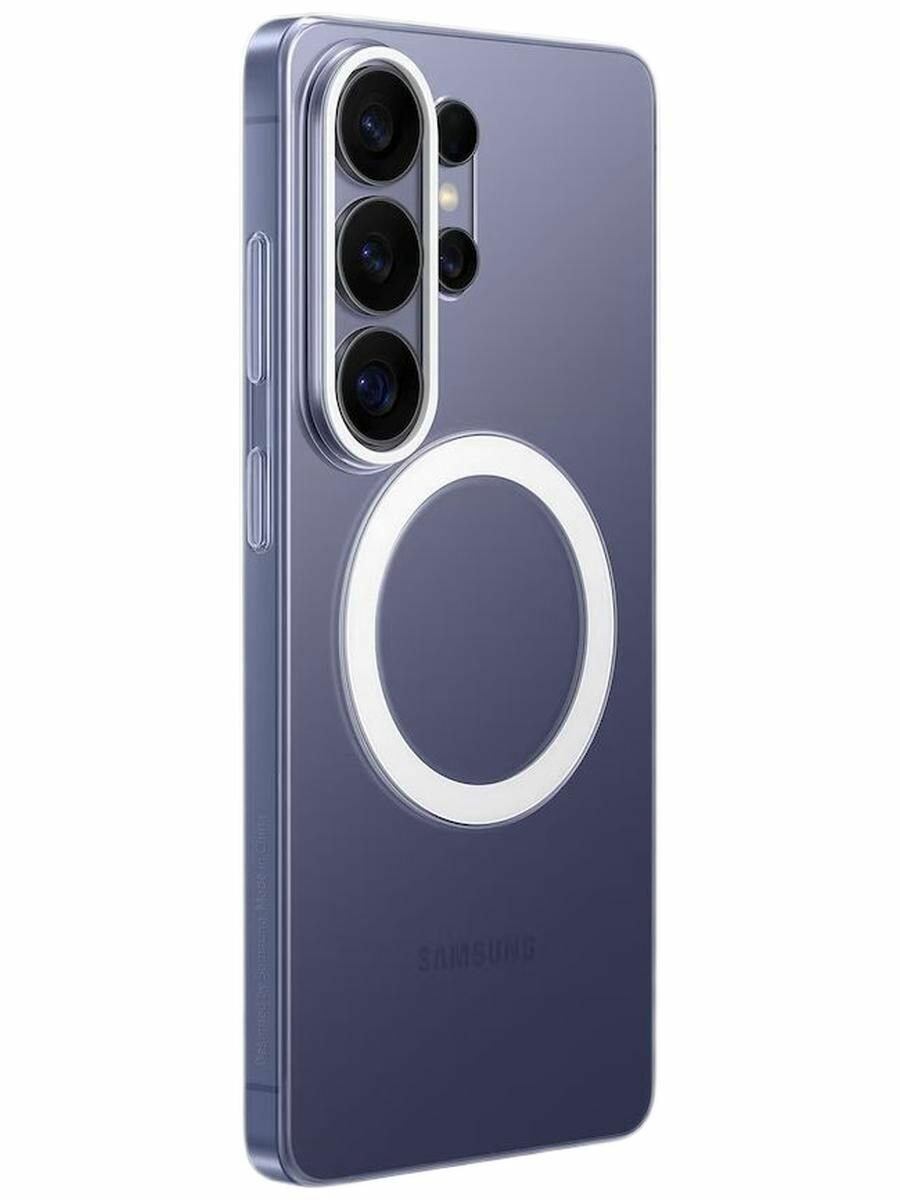 Чехол на Samsung Galaxy S26 Ultra, Clear Magnet case c поддержкой беспроводной зарядки