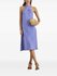 Платье Crossed halter midi dress