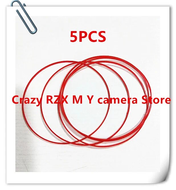 5 шт. новое красное индикаторное кольцо красного круга для Canon EF 24-105 мм 24-105 f/4L IS USM запасные части для объектива