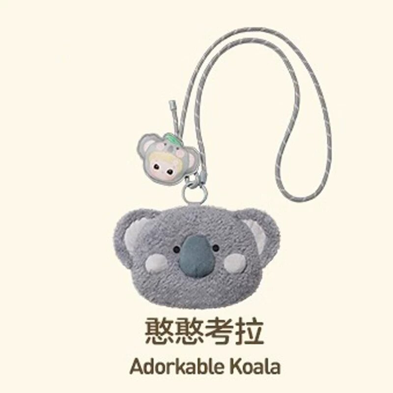 Hanhhan Koala нераспечатанная POPMART HACIPUPU животное плюшевая сумка слепой бокс с герметичной упаковкой